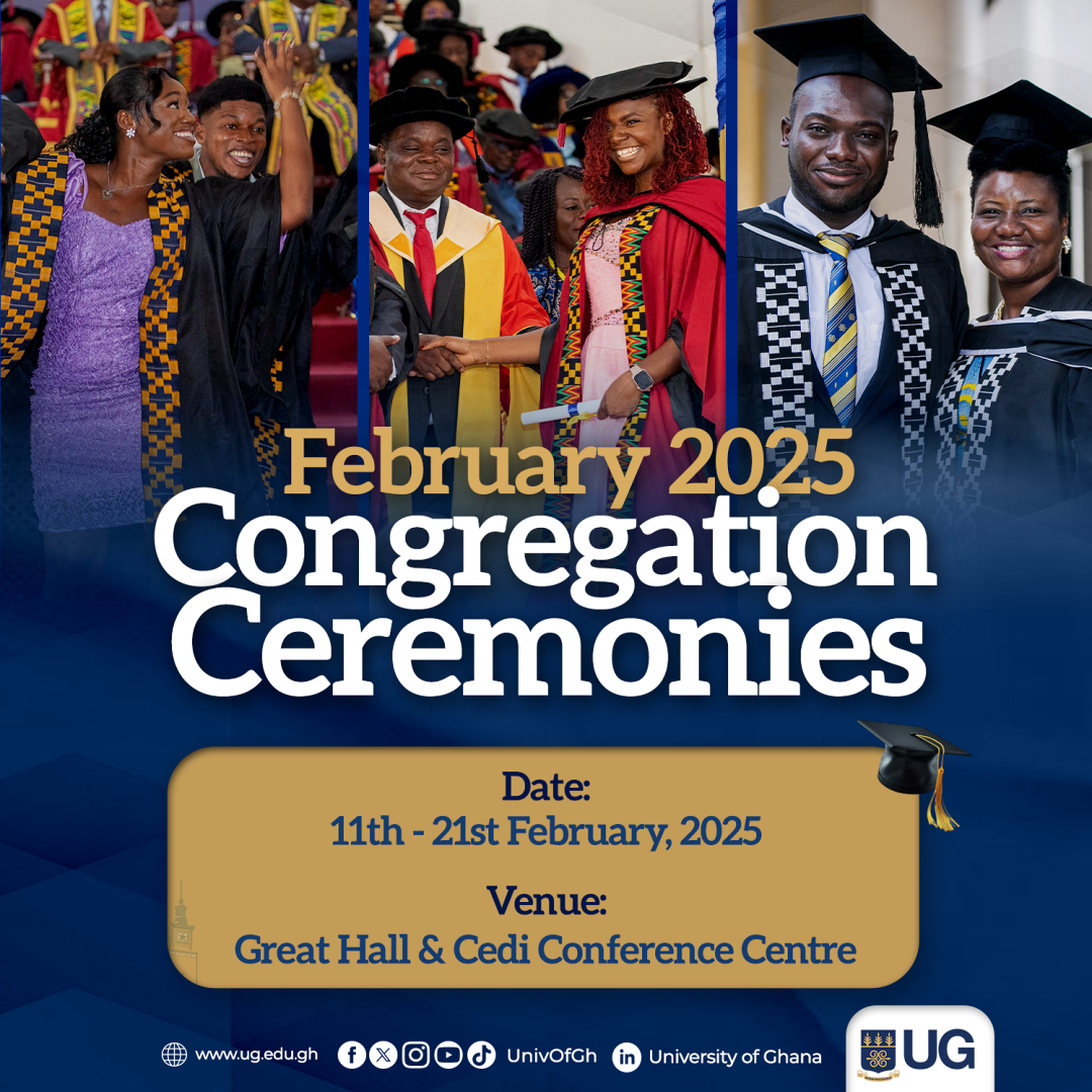 February 2025 Congregation Ceremonies | University of Ghana
